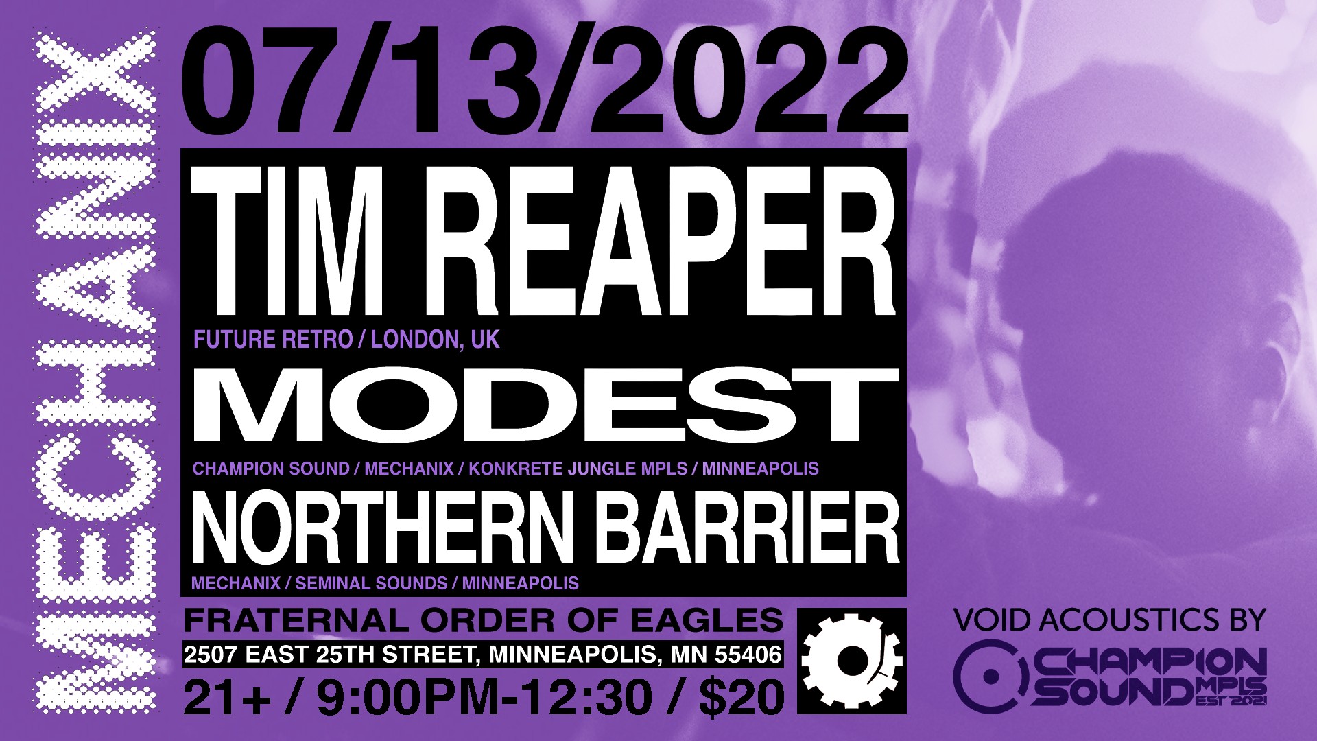 Mechanix Presents: Tim Reaper (UK) | mnVibe